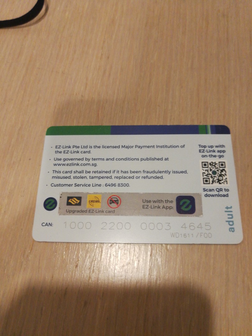 Ez link card with $2.37, Hobbies & Toys, Travel, Travel Essentials ...
