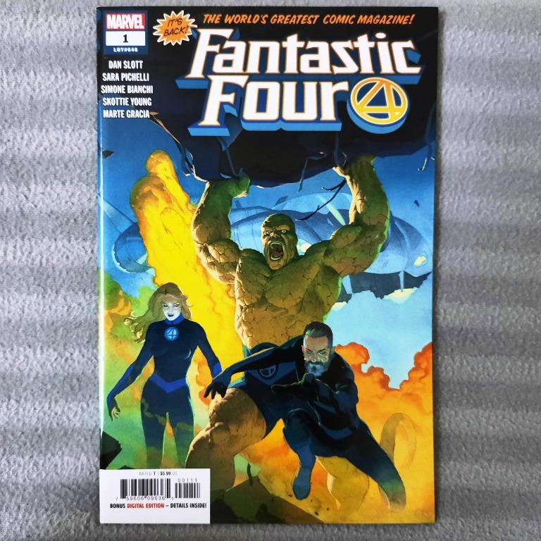 Fantastic Four #1 (6th Series) Marvel Comics (FIRST Issue) Key Issue ...