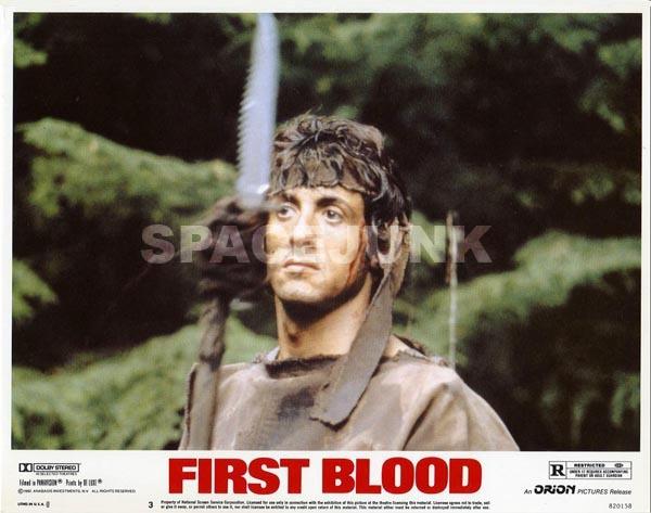 FIRST BLOOD (1979) LOBBY CARD SET (SET OF 8) RAMBO STALLONE, Hobbies ...