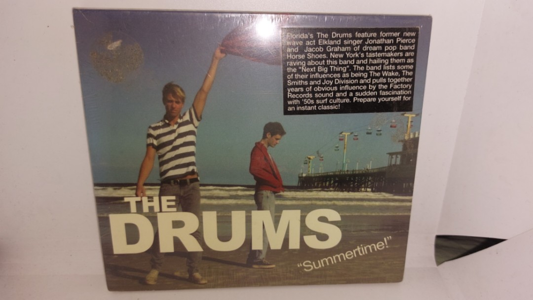 Florida's The Drums Summertime Collectible Music CD Songs Album ...