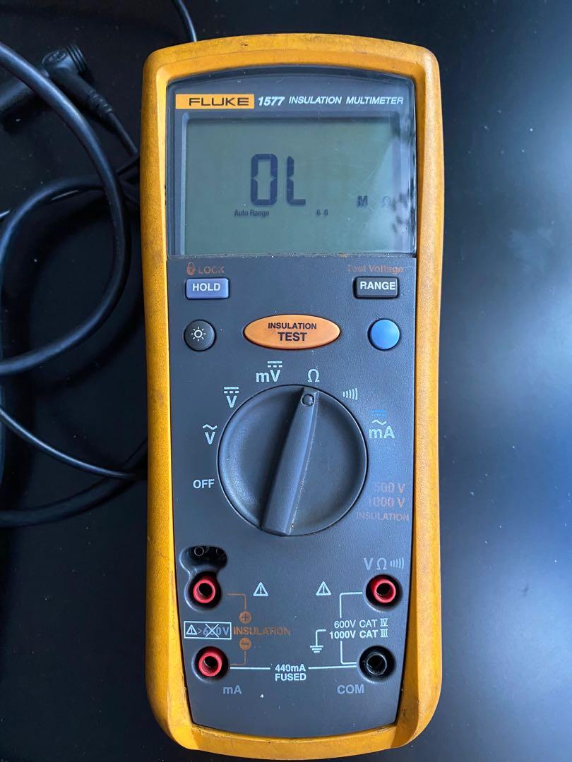 Fluke 1577 Insulation Multimeter, Commercial & Industrial, Industrial ...