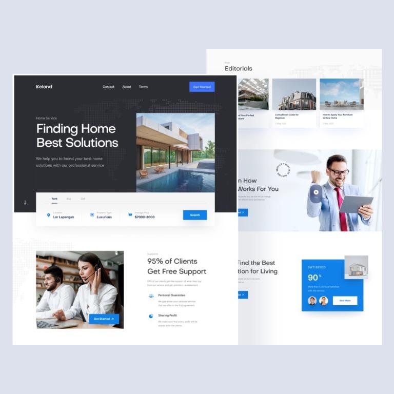 [Fully Custom Design] Landing Page / Full Web Page Design, Lifestyle ...