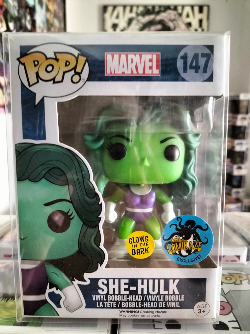 Funko She Hulk vinyl figurine, Hobbies & Toys, Toys & Games on Carousell