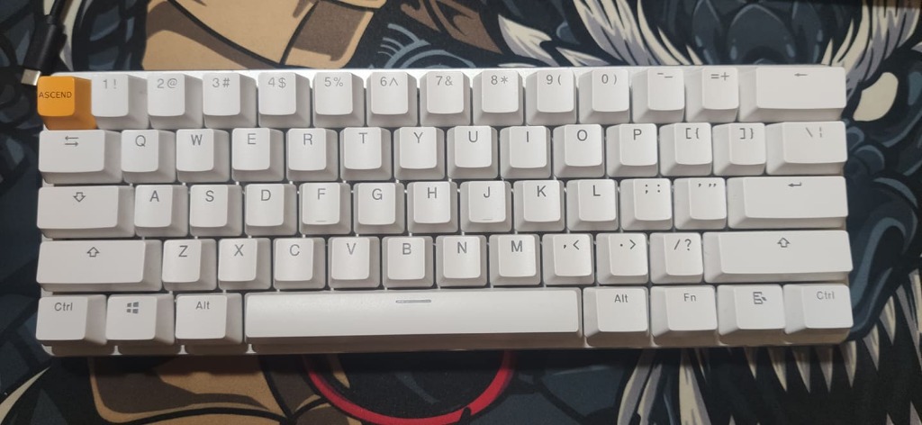 GMMK Compact Modded Prebuilt Mechanical Keyboard, Computers & Tech ...
