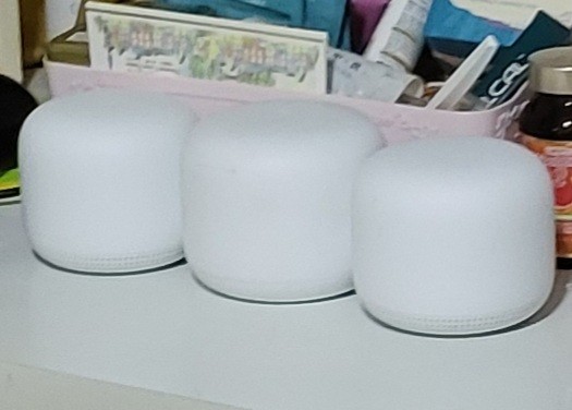 google mesh router and WiFi point . 2nd gen . with Google assistant ...