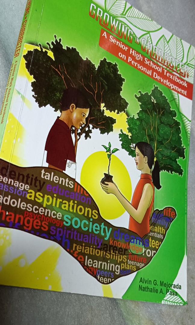 GROWING IN CHARACTER PERSONAL DEVELOPMENT (SHS), Hobbies & Toys, Books ...