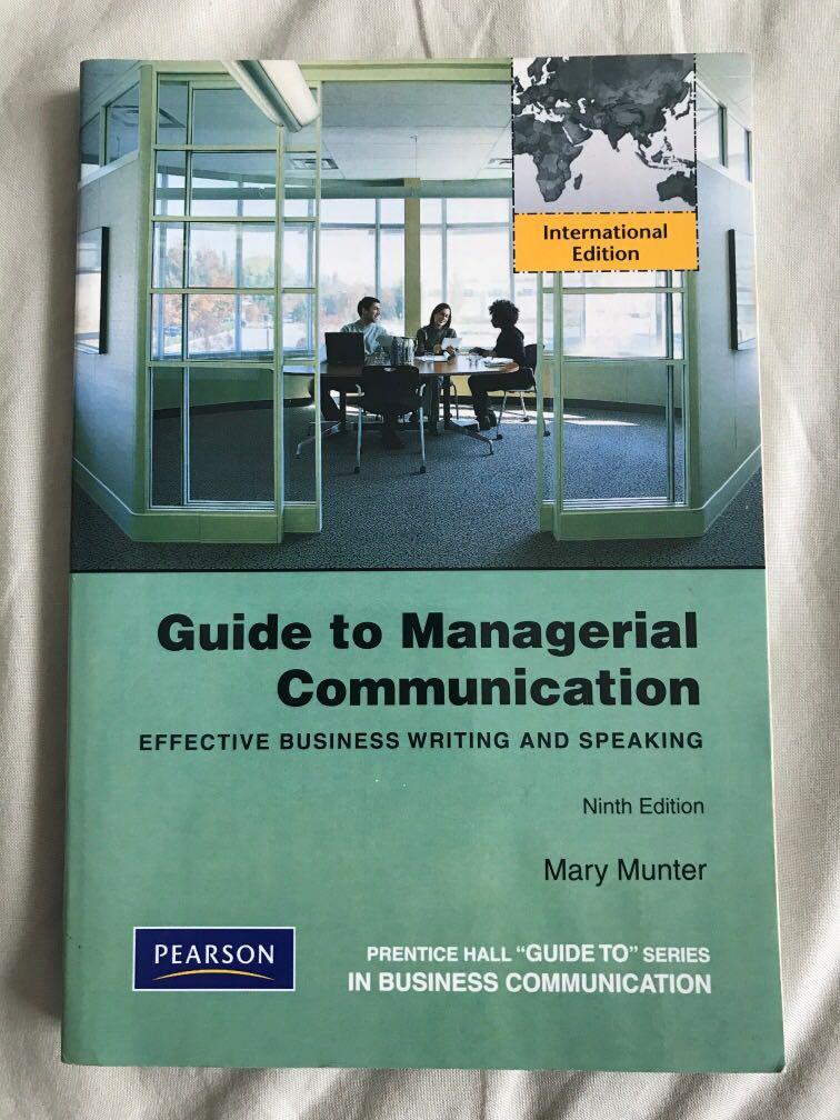 Guide to Managerial Communication (Guide to Business Communication ...