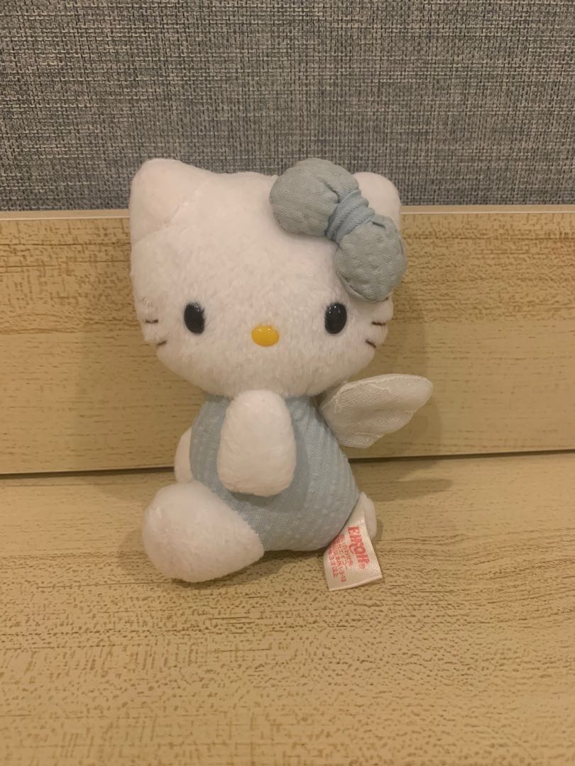 Hello Kitty Blue Angel Small Plush, Hobbies & Toys, Toys & Games on ...