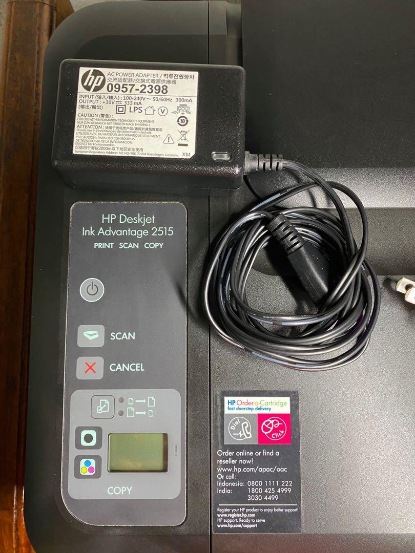 HP Deskjet Ink Advantage 2515 - Print Scan Copy, Computers & Tech ...