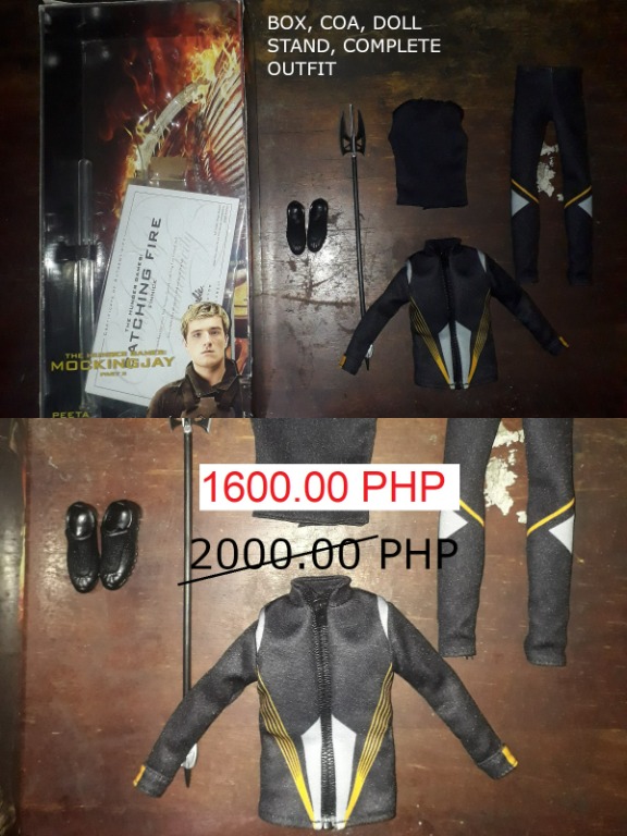 Hunger Games Finnick Doll Clothes and Stand, Hobbies & Toys, Toys ...
