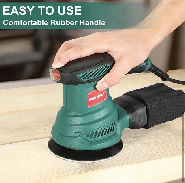 HYCHIKA BETTER TOOLS FOR BETTER LIFE Orbital Sander, 300W 13000RPM ...