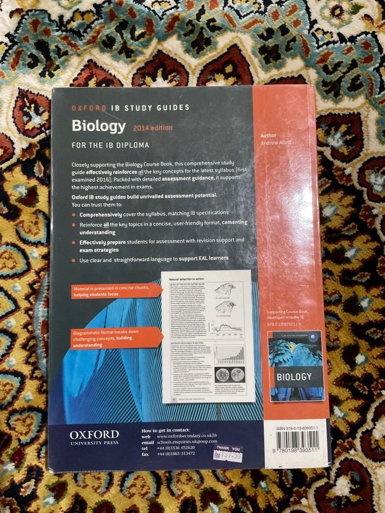 IB DIPLOMA Biology Study Guides, Hobbies & Toys, Books & Magazines ...