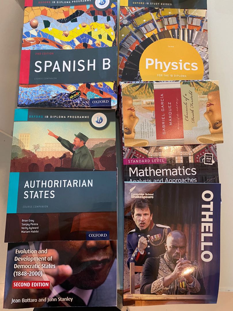 IBDP textbooks as shown, Hobbies & Toys, Books & Magazines, Textbooks on Carousell