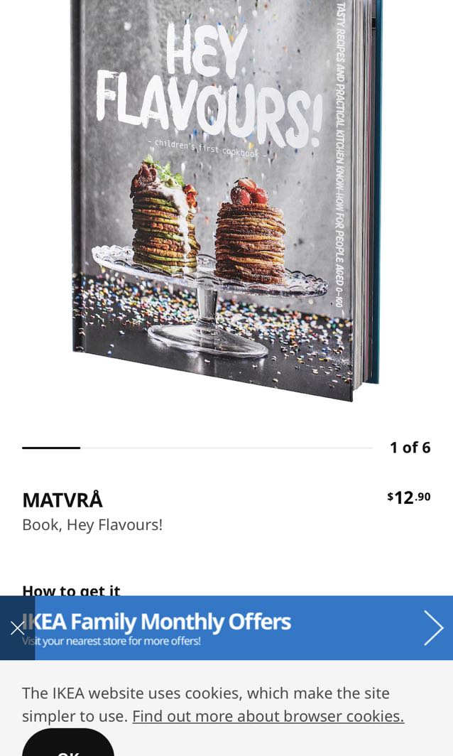 Ikea - hey flavours, Hobbies & Toys, Books & Magazines, Children's ...