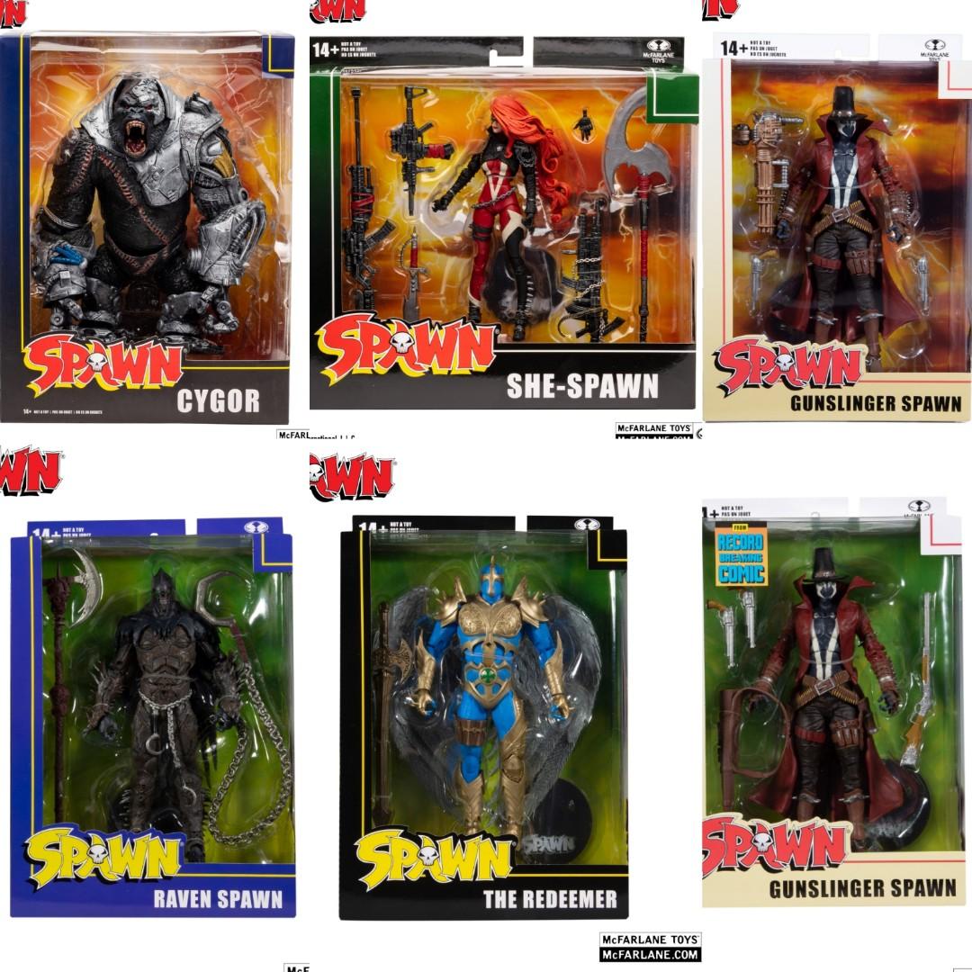 *in stock* Mcfarlane Toys Spawn's Universe Cygor She Spawn Raven ...