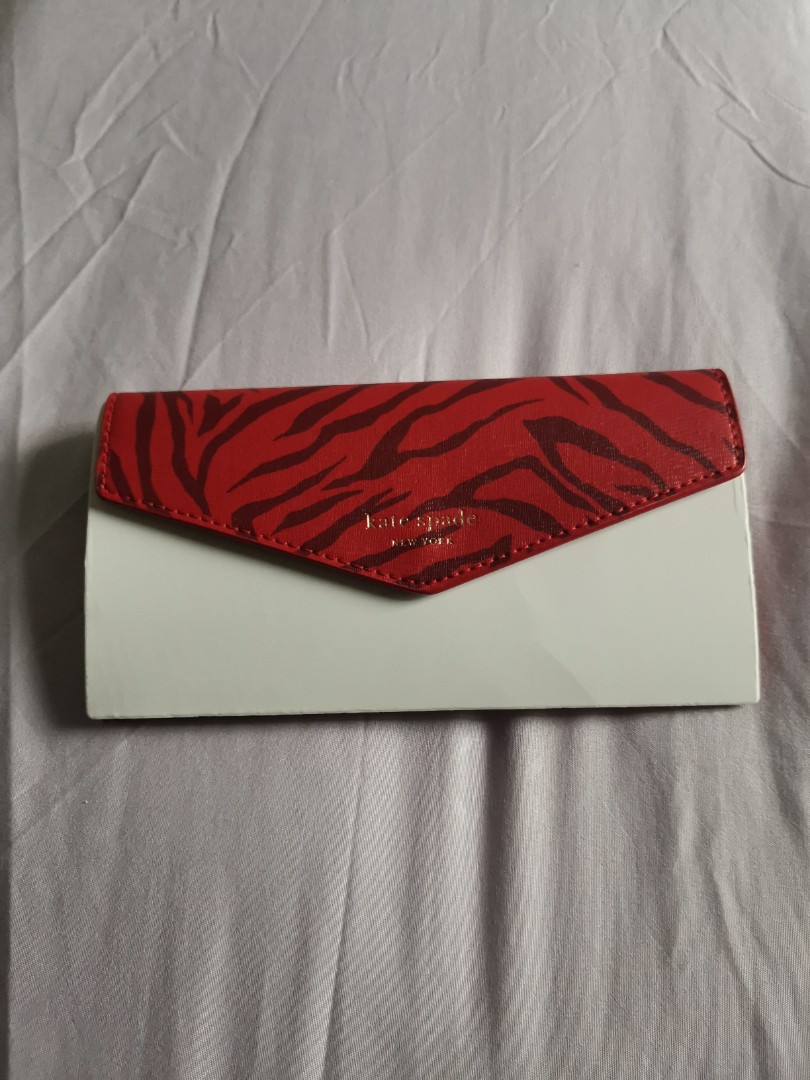 Kate spade tiger stripe wallet, Women's Fashion, Bags & Wallets ...