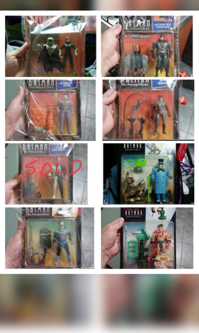 Kenner Vintage Turbojet Batman Animated Mint New Mr Freeze Joker Batman ...