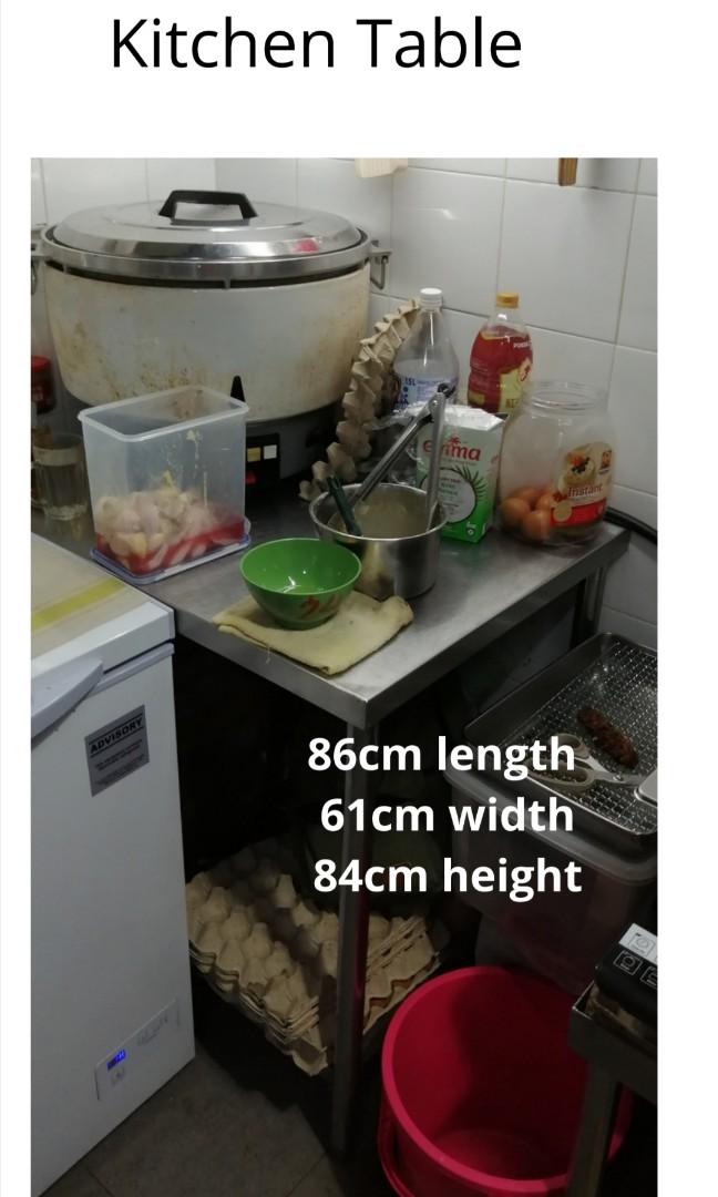 Kitchen stall equipment, Furniture & Home Living, Kitchenware ...