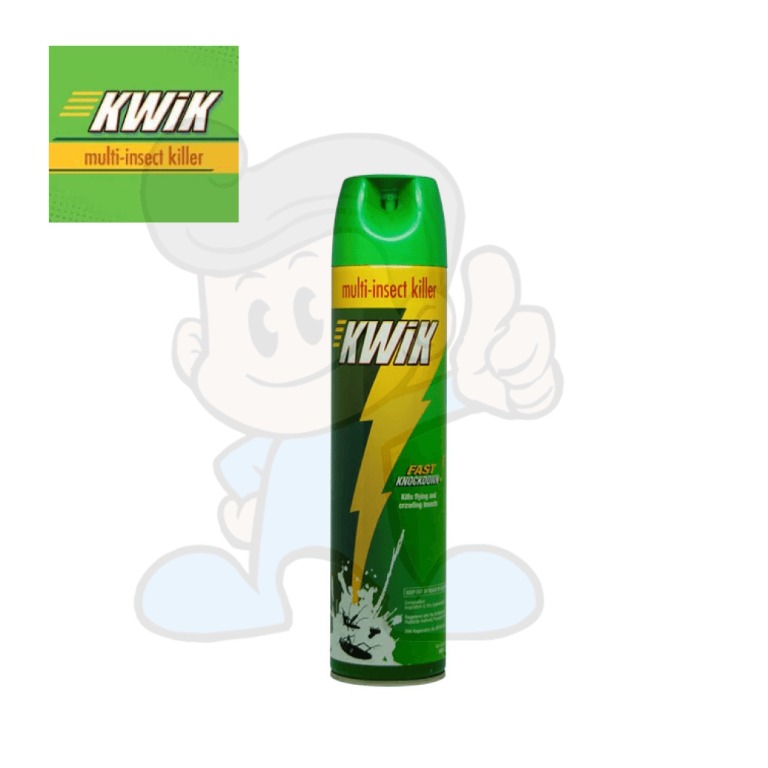 Kwik Multi Insect Killer Spray 600ml, Health & Nutrition, Insect ...