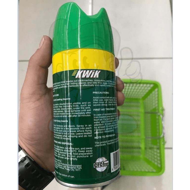 Kwik Multi Insect Killer Spray (2 x 300ml), Health & Nutrition, Insect ...