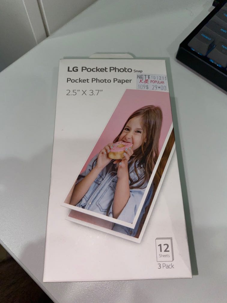 LG Pocket Photo Paper PT3013, Mobile Phones & Gadgets, Mobile & Gadget ...