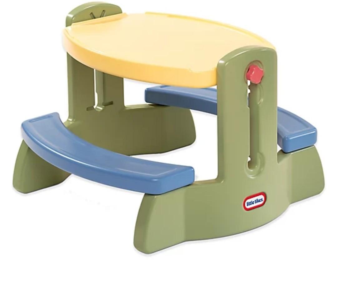 Little Tikes Table and Bench, Babies & Kids, Baby Nursery & Kids ...