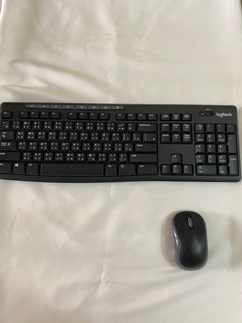 Logitech 鍵盤 滑鼠 套裝 mouse keyboard set, 電腦＆科技, 電腦周邊及配件, 電腦鍵盤及相關產品 - Carousell