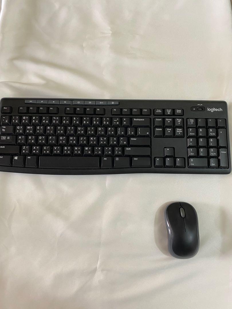 Logitech 鍵盤 滑鼠 套裝 mouse keyboard set, 電腦＆科技, 電腦周邊及配件, 電腦鍵盤及相關產品 - Carousell