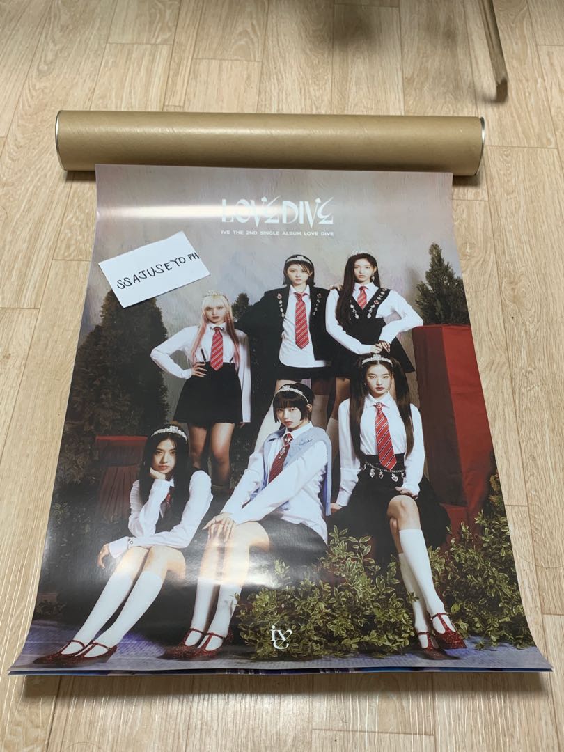 Love Dive Posters (in tube), Hobbies & Toys, Memorabilia & Collectibles ...