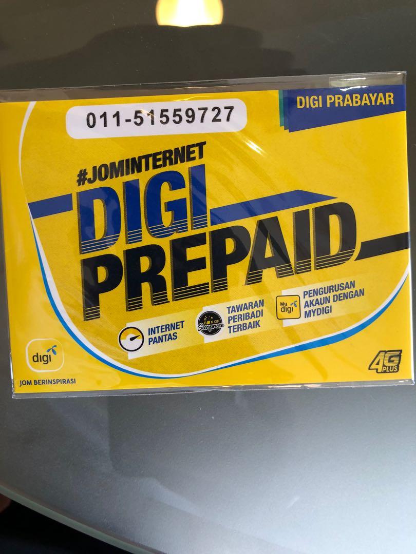 Malaysia VIP Digi SIM card for sales!, Mobile Phones & Gadgets, Mobile ...