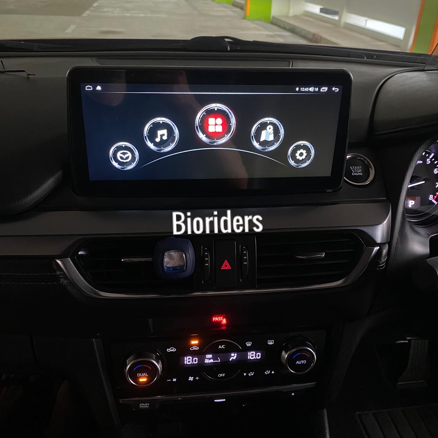 Mazda Android player 10 4G SIM card player radio stereo audio GPS 10.25 ...