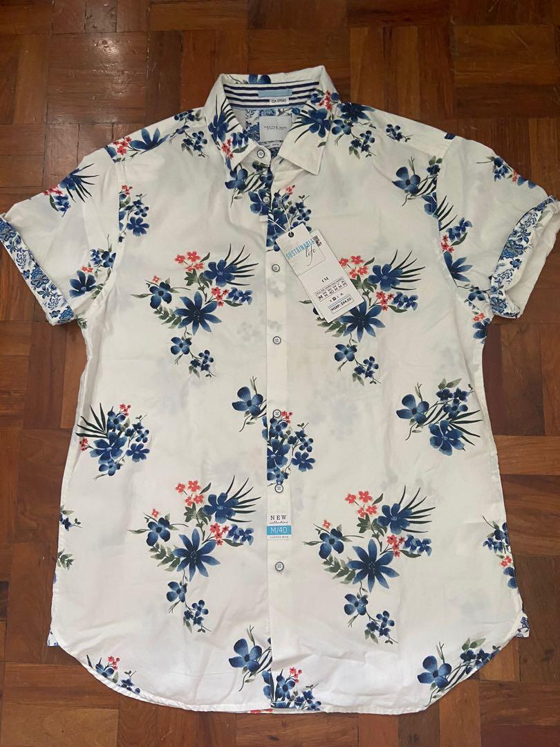 Mens Floral Polo Shirt Mens Fashion Tops And Sets Tshirts And Polo