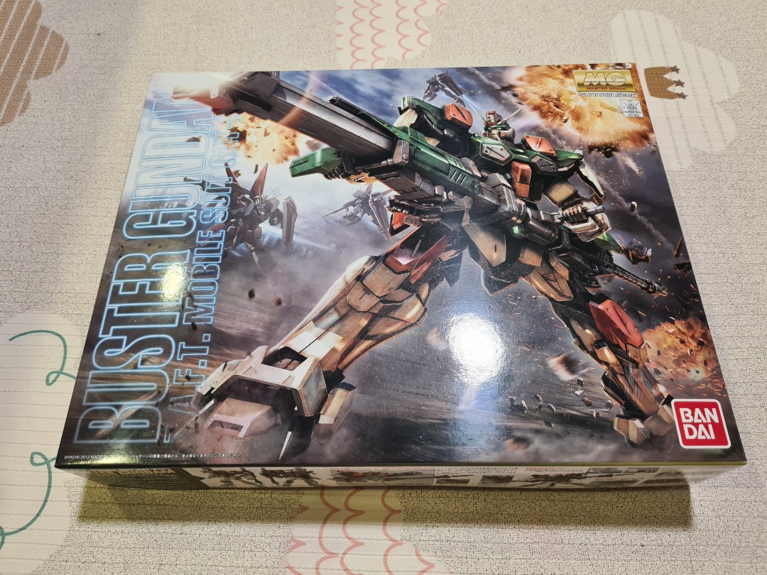 MG 1/100 Buster Gundam - die cast metal inner frame, Hobbies & Toys ...