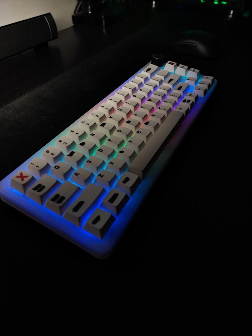 Modded TM680/TOM680 Tri-mode Bluetooth Wireless Gaming Mechanical ...