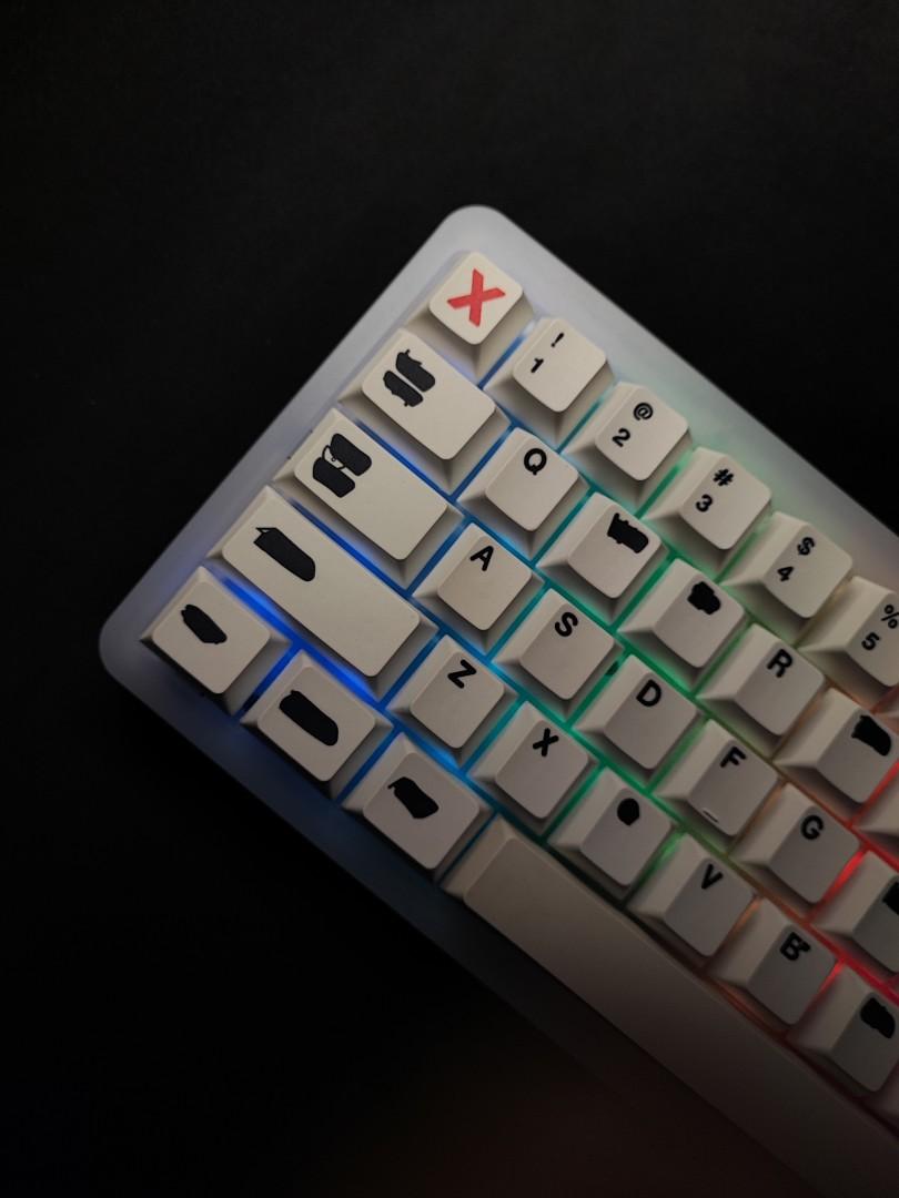 Modded TM680/TOM680 Tri-mode Bluetooth Wireless Gaming Mechanical ...