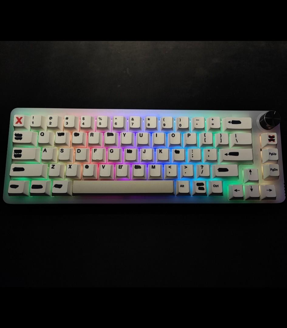 Modded TM680/TOM680 Tri-mode Bluetooth Wireless Gaming Mechanical ...