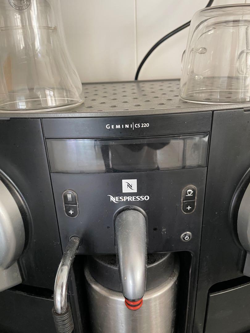 Nespresso Professional Gemini CS 220, TV & Home Appliances, Kitchen ...