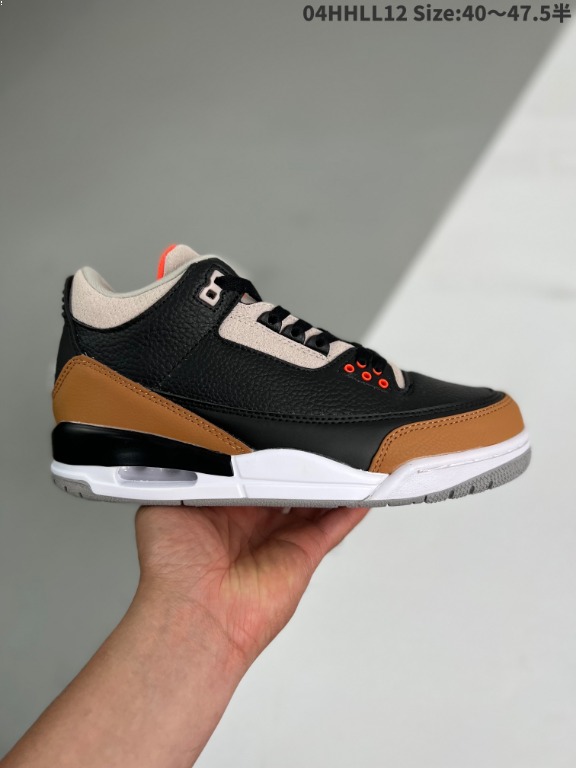 Nike Air Jordan 3 Men's Classic Retro Versatile Running Shoe, Men's ...