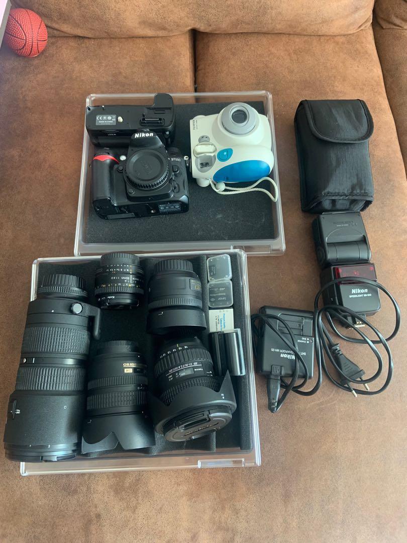 Nikon D7000 with MB-D11 grip, Photography, Cameras on Carousell