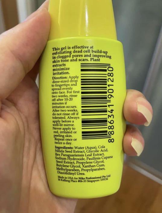 Niks Maple Glycol 12, Beauty & Personal Care, Face, Face Care on Carousell