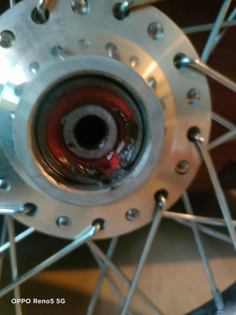 Nmax v2 14inch spokes rims, Motorcycles, Motorcycle Accessories on ...