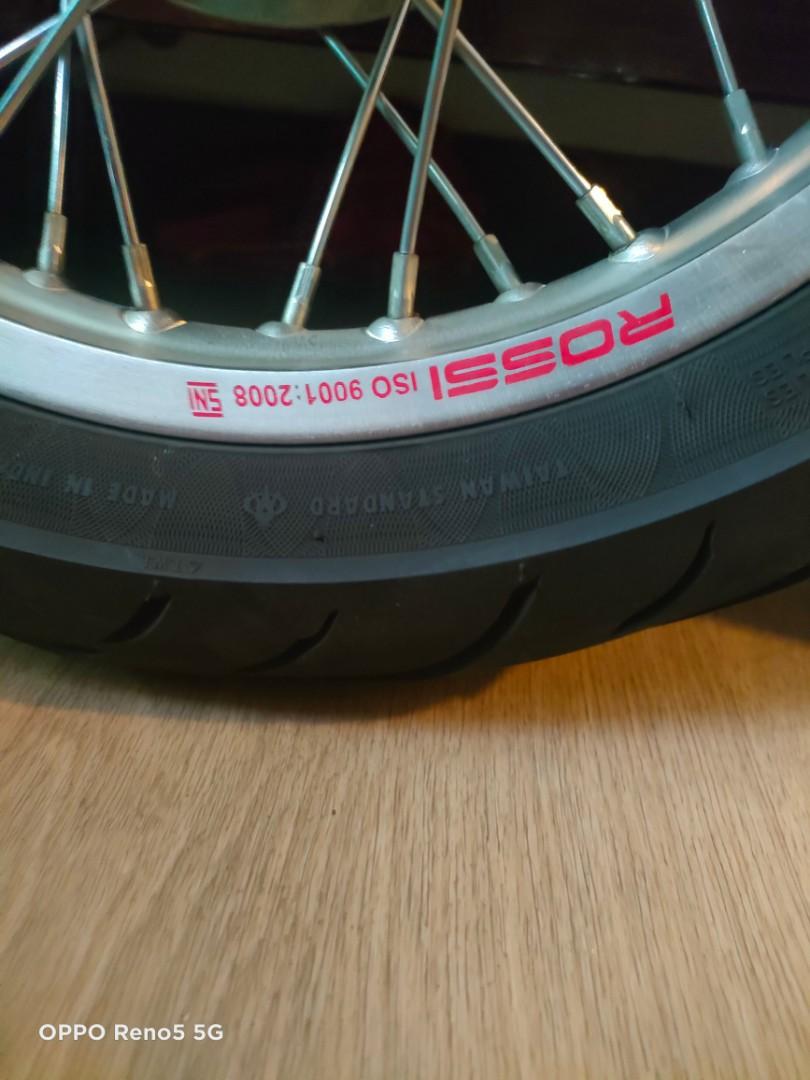 Nmax v2 14inch spokes rims, Motorcycles, Motorcycle Accessories on ...