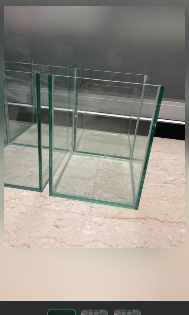 Ocean Free Tank 15cm x 15cm x 20cm, Pet Supplies, Homes & Other Pet ...