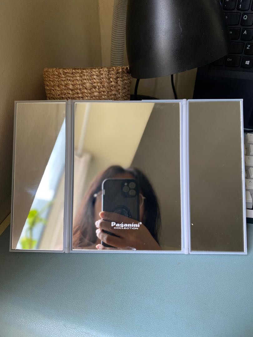 Paganini Desk Mirror trifold, Furniture & Home Living, Home Decor ...