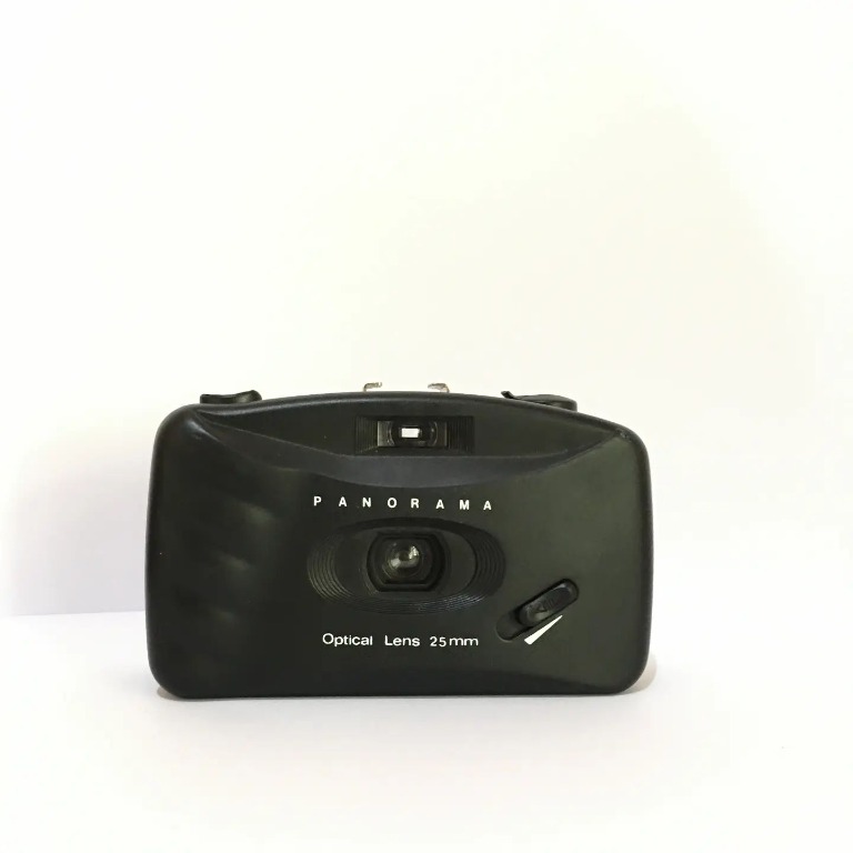 panorama optical lens 25mm film camera, Photography, Cameras on Carousell