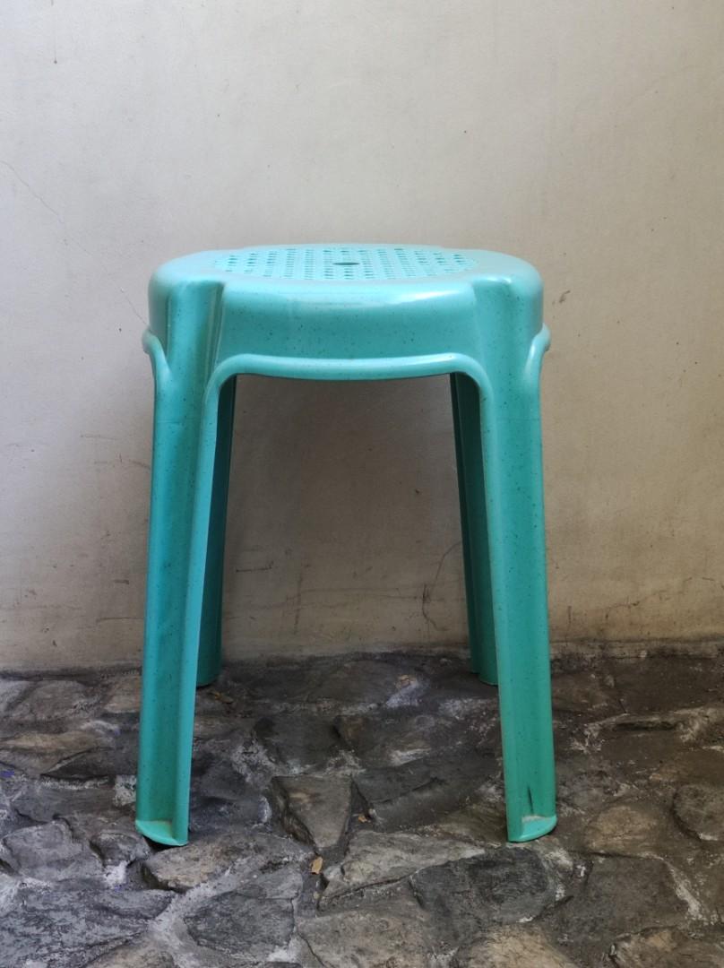 Plastic Stool, Furniture & Home Living, Furniture, Chairs on Carousell