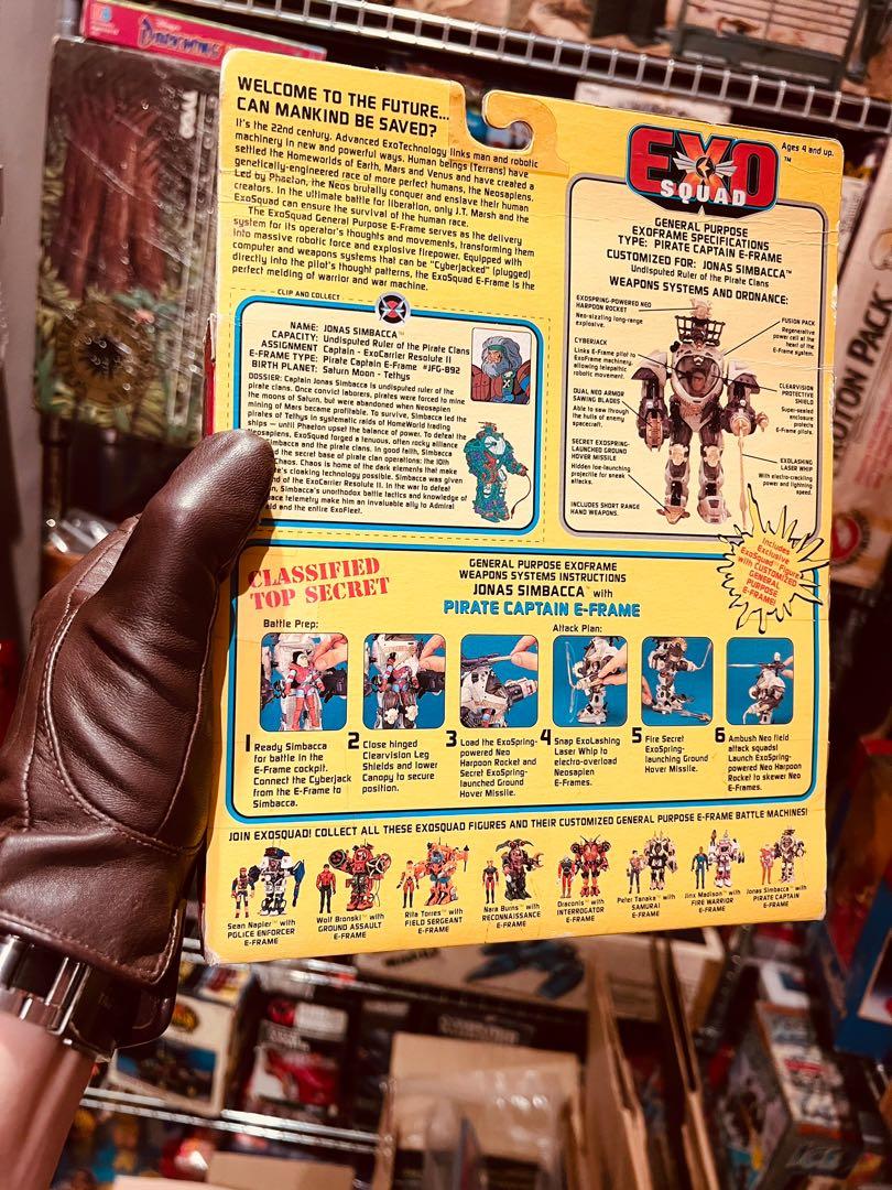 Playmates EXO Squad Pirate Captain E-Frame, Hobbies & Toys, Memorabilia ...