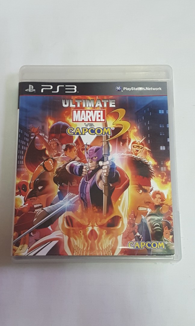 PlayStation 3 PS3 Ultimate Marvel VS. Capcom 3, Video Gaming, Video Games, PlayStation on Carousell