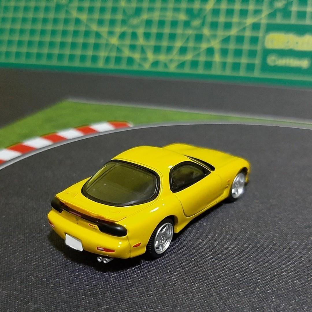 1/64 Mazda Efini RX-7 Type R (FD3S) yellow, Hobbies & Toys, Toys ...