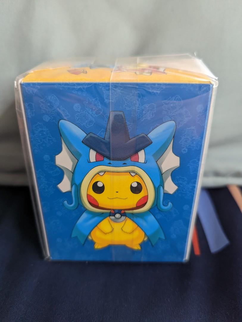Pokemon Pikachu Poncho wearing Gyrados/Magikarp card deck board box ...